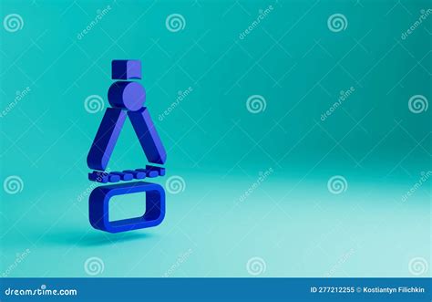 Blue Drawing Compass Icon Isolated On Blue Background Compasses Sign