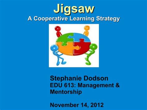 Jigsaw Cooperative Learning Ppt