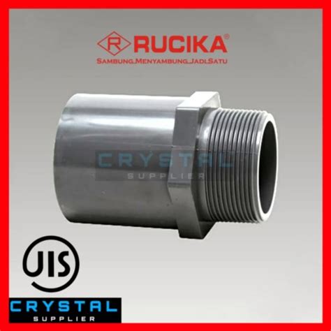 Jual SOK DRAT LUAR RUCIKA 4 Inch AW PVC Valve Socket SDL Sock 4