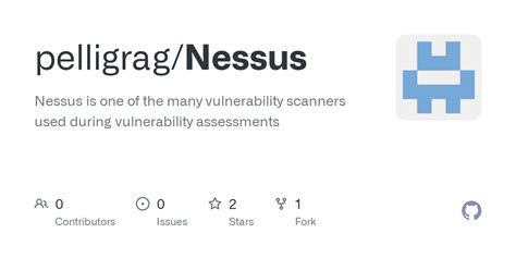 Github Pelligragnessus Nessus Is One Of The Many Vulnerability