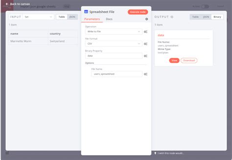 Import JSON To Google Sheets Step By Step Tutorial N8n Blog