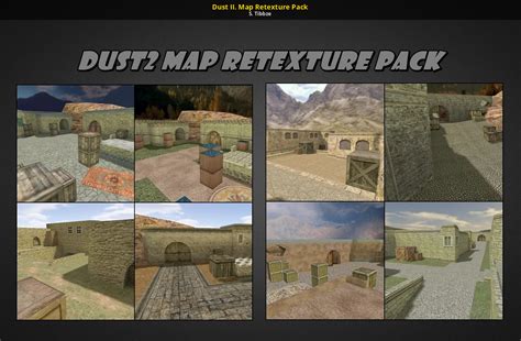Dust Ii Map Retexture Pack Mod For Counter Strike 1 6 Cs1 6 Mods