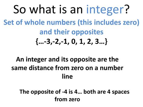 Integers Ppt Download