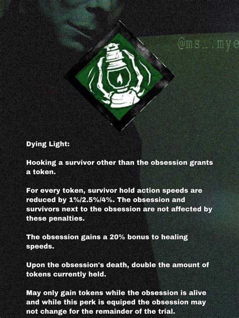 Bhvr Please Make This Perk Top Tier Rdeadbydaylight