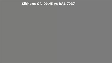 Sikkens On0045 En Ral 7005 Naast Elkaar Ral Kleuren