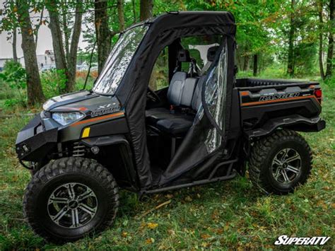 Super ATV Soft Cab Enclosure Doors For Polaris Ranger 1000 UTVs