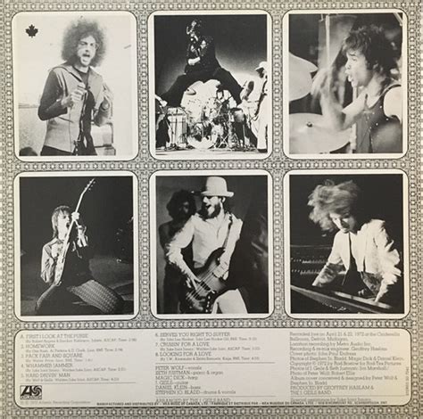 The J Geils Band Live Full House Vinyl Pursuit Inc