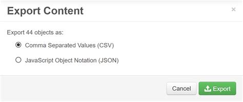 Importexport Tutorial Bases Developer Guide Webcomand Docs