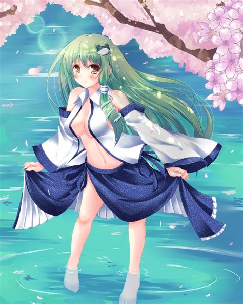 東方【東風谷早苗】 壁紙