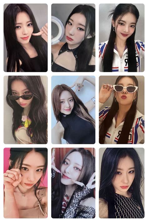 Itzy Pc Template Kpop Itzy Photo Cards