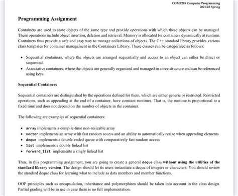Solved Comp218 Computer Programming 2021 22 Spring