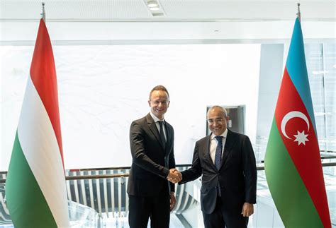 Minister Jabbarov Meets With Hungarian Minister Of Foreign Affairs And