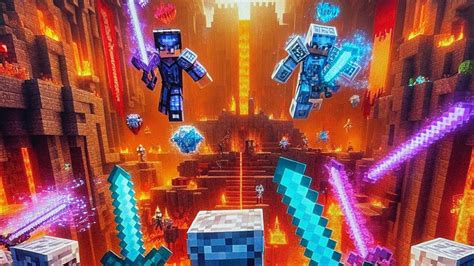 Minecraft Pvp Edit Fireball Bedfight Youtube