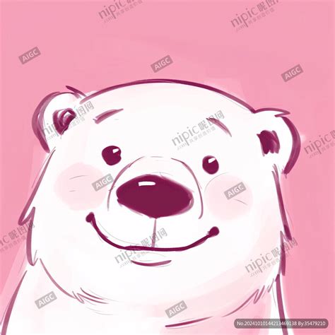 Ai创作图北极熊插画 小白熊插画 白熊插画 原创手绘北极熊插画 手绘熊插画 粉色熊卡通形象 小熊手绘插画 原创卡通大嘴熊 原创手绘小熊 卡通手绘熊 卡通熊插画 手绘北极熊 动漫白熊 原创卡通熊