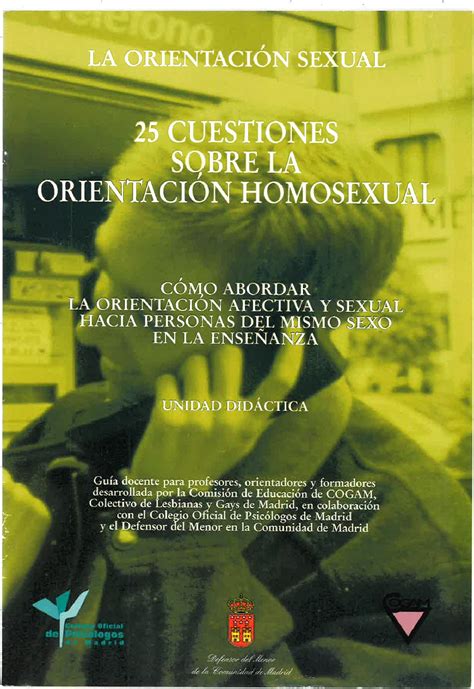 La Orienacion sexual by Colegio Oficial de la Psicología de Madrid Issuu