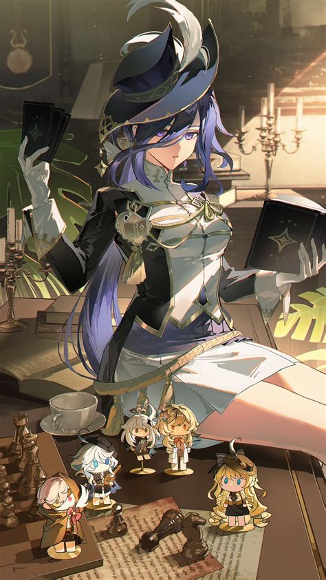 Lumine Furina Paimon Clorinde Navia And More Genshin Impact