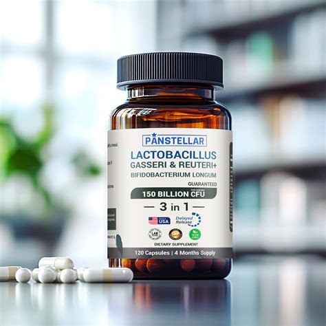 Lactobacillus Reuteri And Gasseri Probiotic Bifidobacterium Longum 1 Panstellar Shop