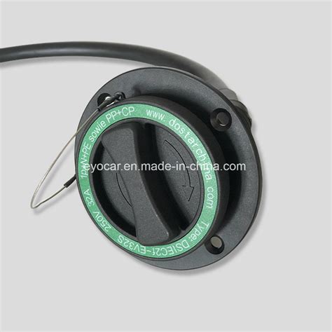 Iec Type 2 Male Socket For Electric Vehicle Car Charger Socket And Ev Socket