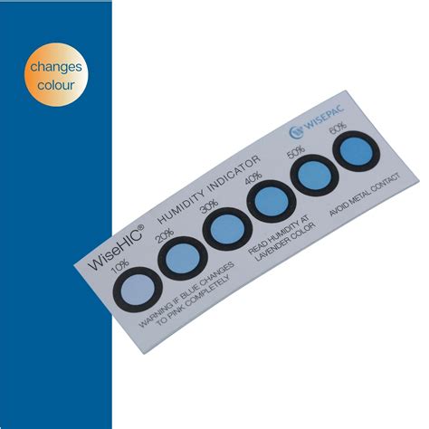 Humidity Indicator Card 6 Spot Protection Experts Australia