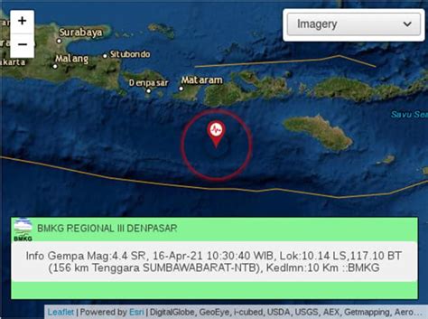 Sumbawa Barat Diguncang Gempa Beruntun Bmkg Minta Masyarakat Waspada