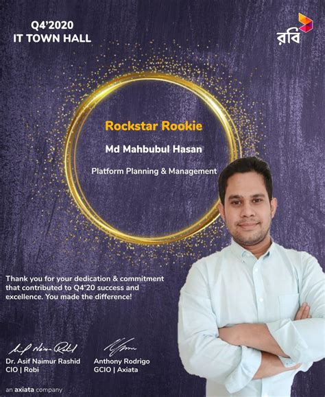 md mahbubul hasan on linkedin alhamdulillah thankyou robi axiata