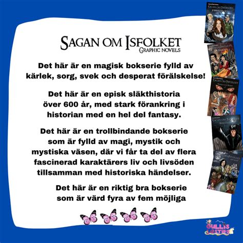 Sagan Om Isfolket Grafisk Novell Av Margit Sandemo And Raymond And Mona Husac Gullis Lästips