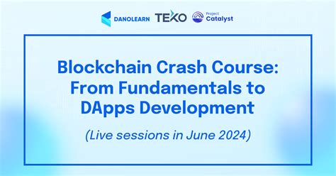 Blockchain Crash Course From Fundamentals To Dapps Development