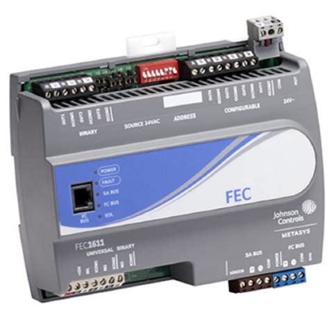 Johnson Controls Ms Fec2611 0 Fec26 17 Point Fec Field Equipment