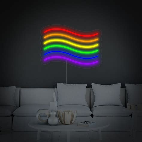 Lgbt Pride Heart Neon Sign Happyneon Happyneon Com