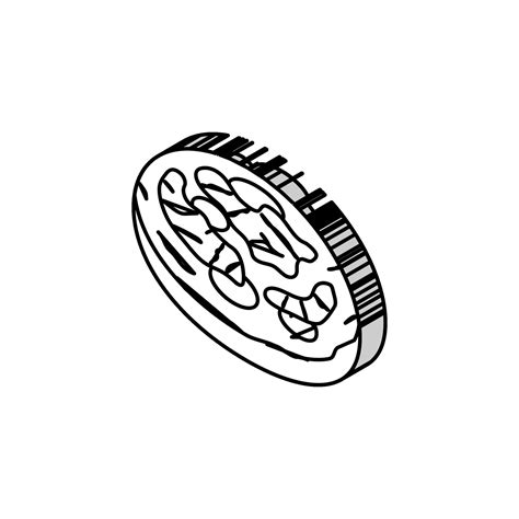 Pesto Bun Food Meal Isometric Icon Vector Illustration 39840060 Vector
