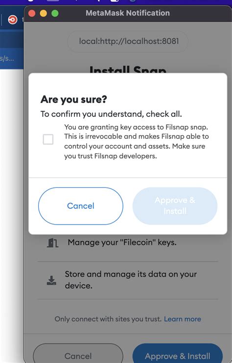 Snaps Key Access Warning Refactor Issue 13297 MetaMask Metamask