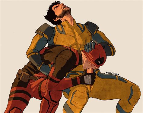 Rule 34 Bara Beard Blowjob Boner Bulge Bulge Through Clothing Deadpool Deadpool And Wolverine