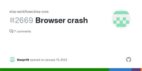 browser crash · issue 2669 · elsa workflows elsa core · github