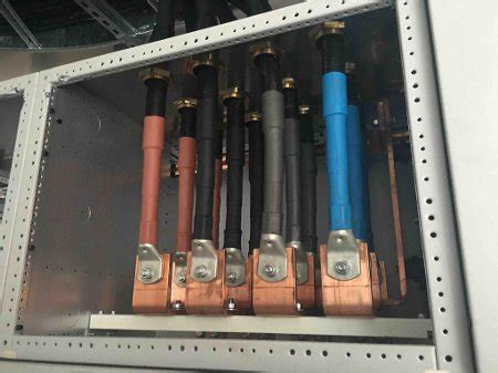 Lv Xlpe Awa Cable Terminations Using A2 Glands And Cembre Lugs Into Jandp