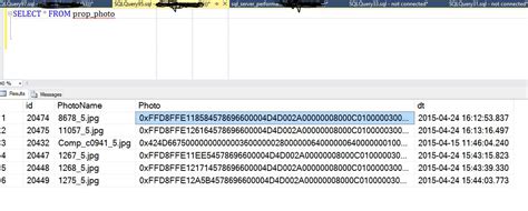 view s and other file types stored in a table jim salasek s sql