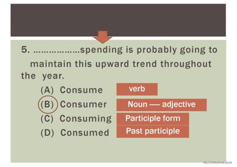 Toeic Test Example General Gramma English Esl Powerpoints