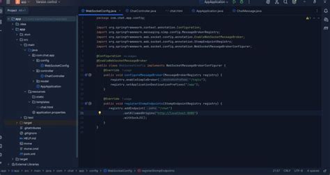 Springboot Websocket Stomp Javadeveloper Fullstackdevelopment