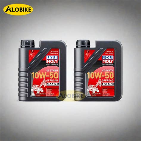 NHỚT LIQUI MOLY MOTORBIKE 4T SYNTH 10W50 OFFROAD RACE 1L XE CÔN TAY