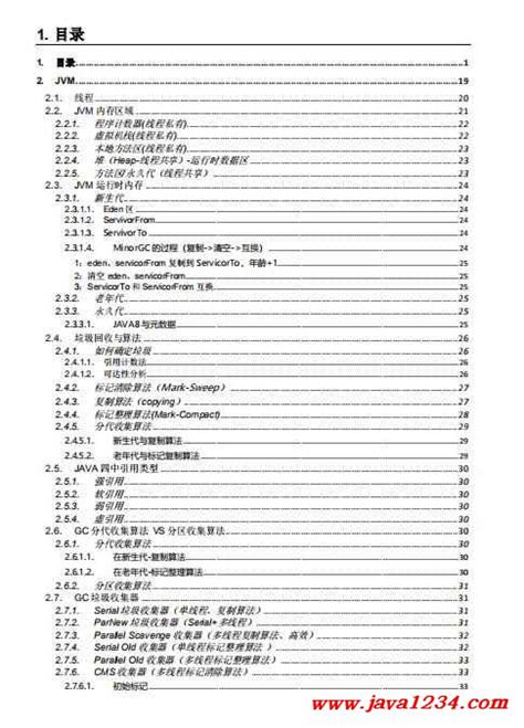 2020java面试题大全 Pdf 下载java知识分享网 免费java资源下载