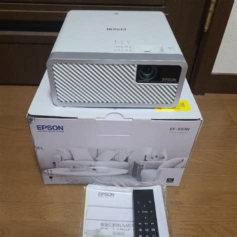 Epson 【美品】epson ホームプロジェクター Ef 100wの通販 By シノぴー｜エプソンならラクマ