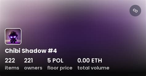 Chibi Shadow 4 Collection Opensea