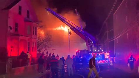 Lynn Firefighters Battle Multi Alarm Blaze That Spread To Other
