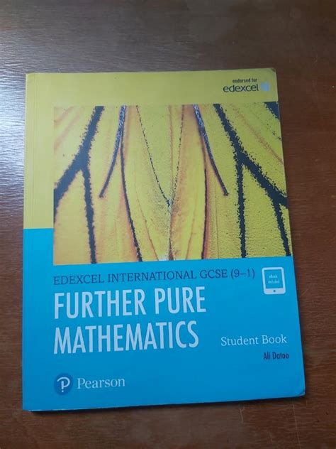 pearson edexcel igcse further pure maths textbook hobbies and toys