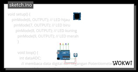 ADC Wokwi ESP STM Arduino Simulator