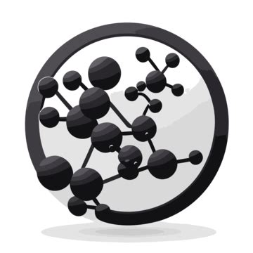 Black Molecule PNG Transparent Images Free Download | Vector Files ...
