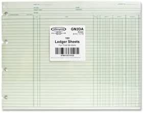 Amazon Wilson Jones Accounting X Loose Sheets Pack PK WLJGN D