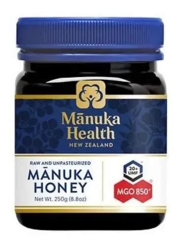 Miel Manuka Health Umf 20 Raw Manuka Honey Mgo 850 250gr Envío gratis