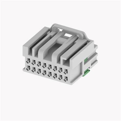 025 Two Row 16pin Female Connector Natural Uju Electronics