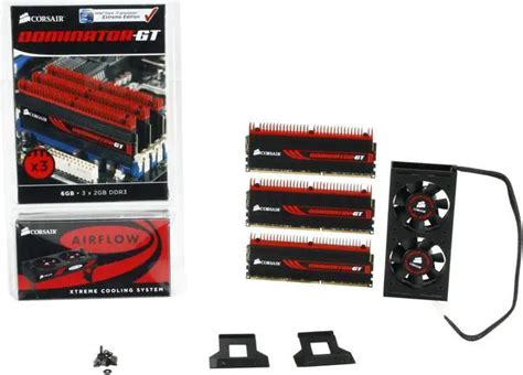 Corsair Dominator Gt 6gb 3 X 2gb Ddr3 1866 Desktop Memory Model