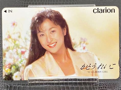 Yahooオークション かとうれいこ 未使用テレホンカード50度数 Clari